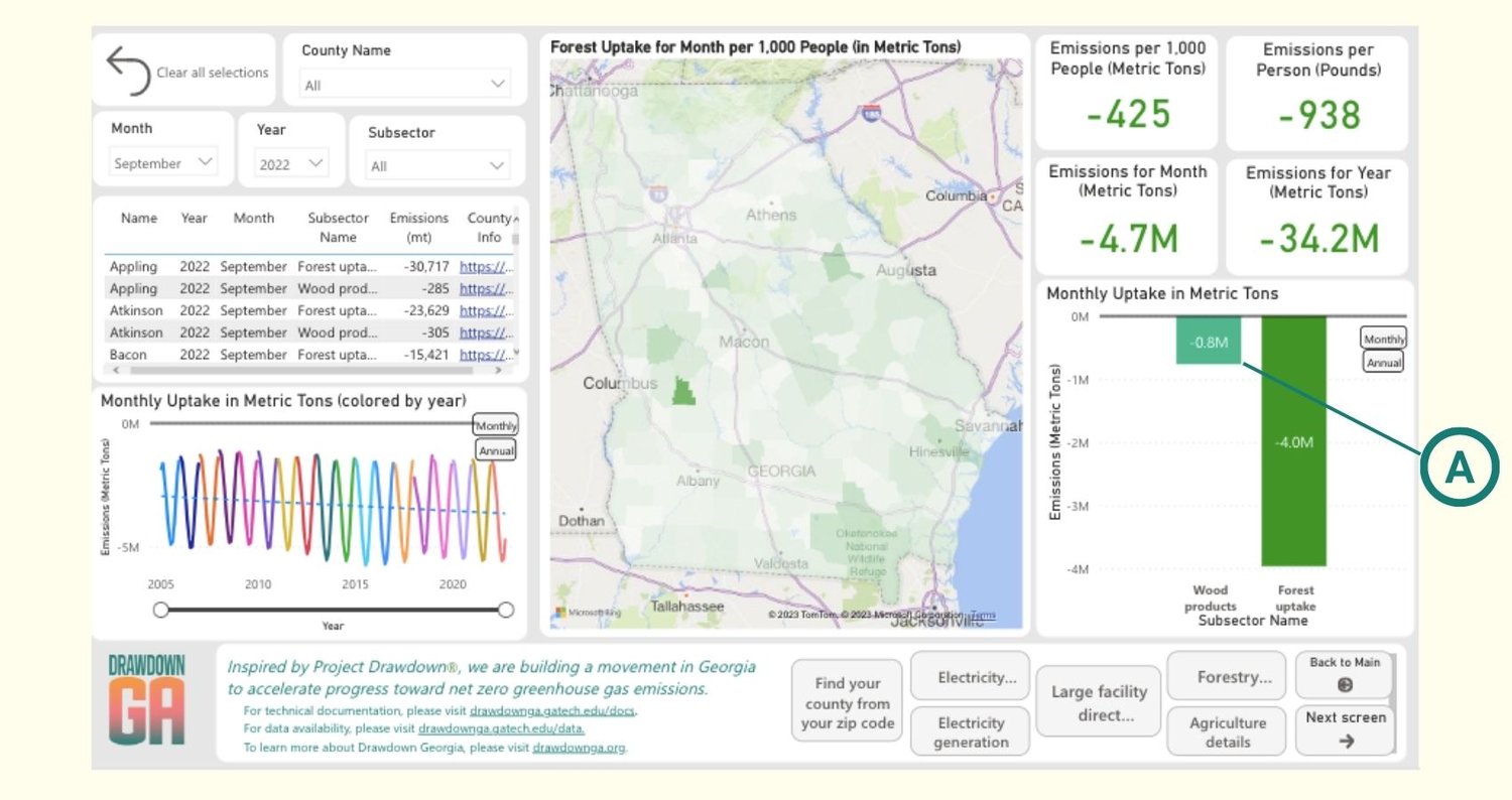 Tracking the Path to Net Zero Emissions in Georgia